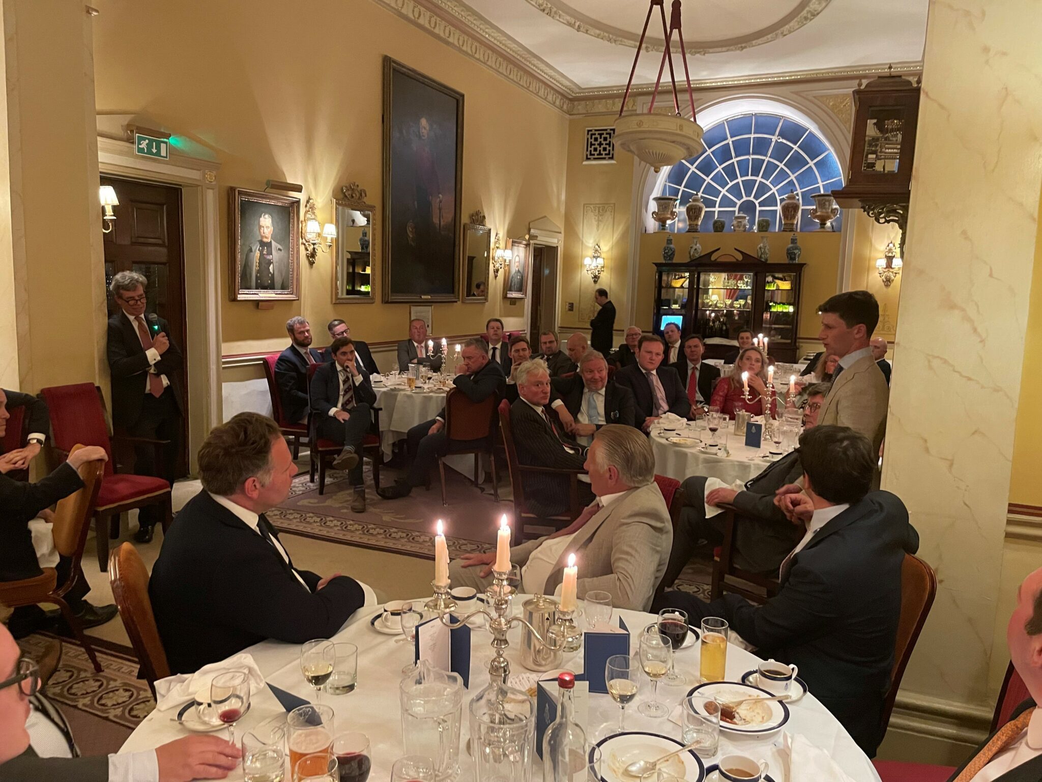 Oisin Murphy in conversation with Jamie Osborne at the latest section ...